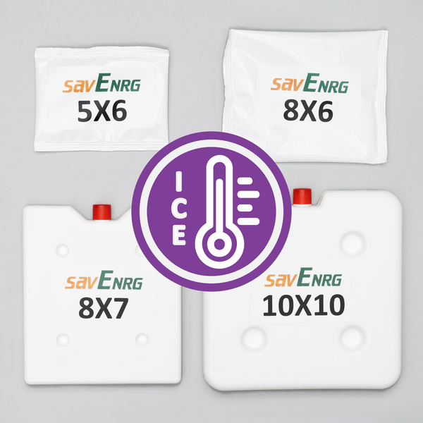 PCM ICE Packs - Effective dry ice alternative - savENRG